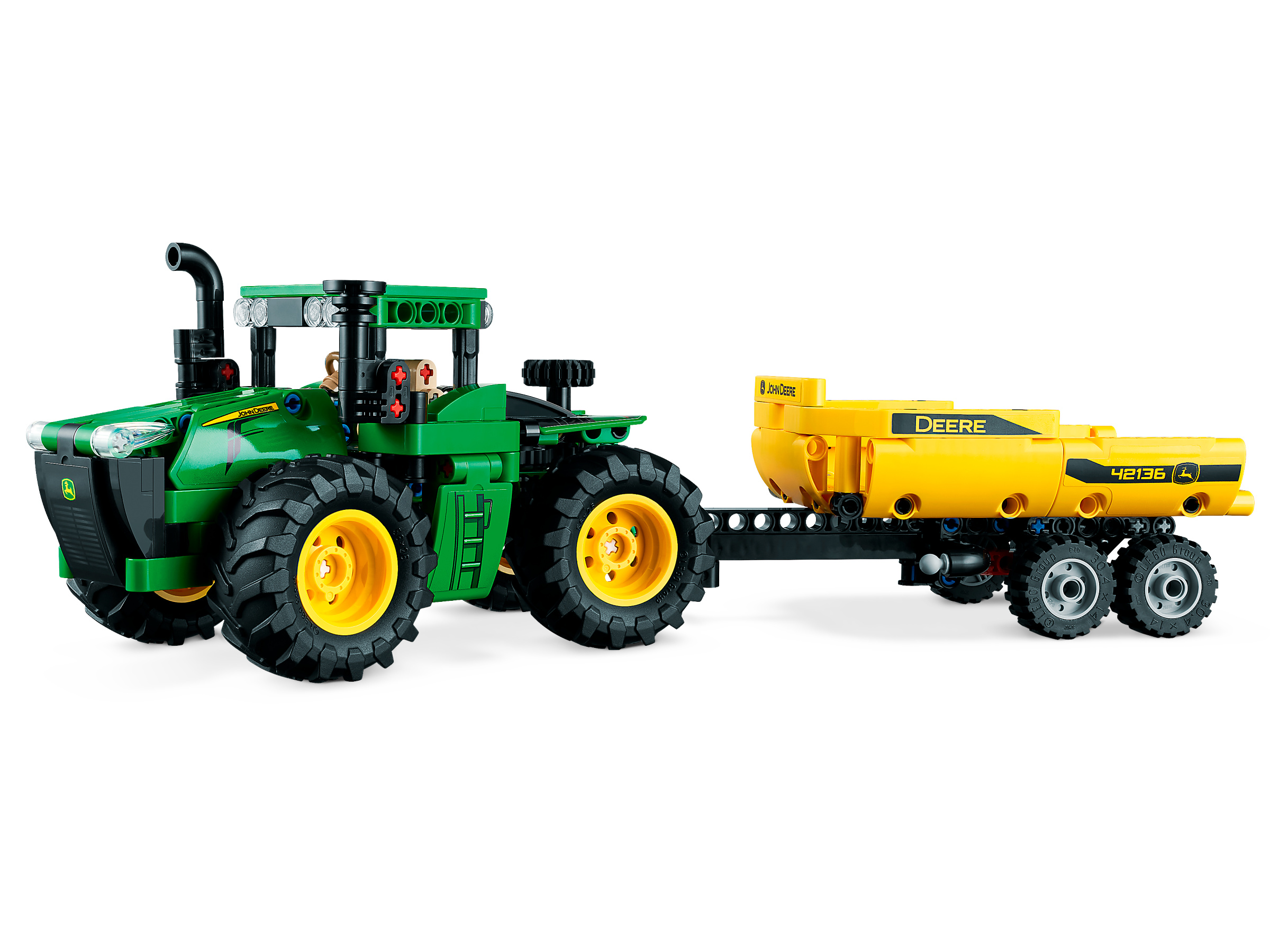 LEGO® Technic 42136 John Deere 9620R 4WD Tractor - Pygmalino