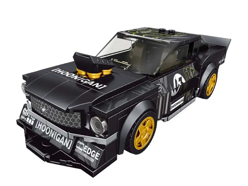 Mould King 27024 Mini Model auta Ford Mustang 1965 - Pygmalino