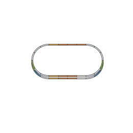 Piko Sada kolejí E (paralelní trať) - 55340 - Pygmalino